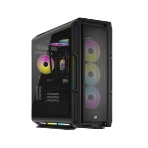 corsair vengeance i8100 series gaming pc - liquid cooled intel® core™ i9 12900ks cpu - nvidia® geforce rtx™ 4090 gpu - 4tb m.2 ssd - 64gb dominator platinum rgb ddr5 memory - black