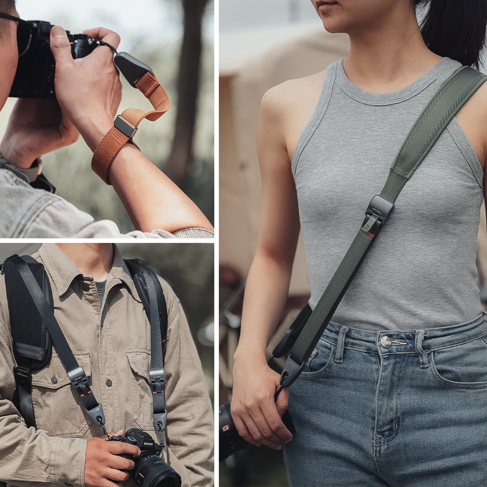 PGYTECH Camera Wrist Strap+ Shoulder Strap