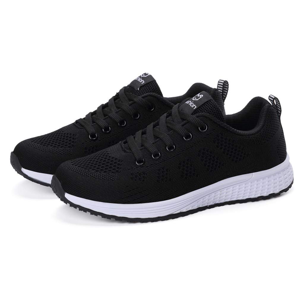 Womens Walking Shoes Knit Mesh, Platform High Top Sneakers Comfy Outdoor Travel, Lace Up Tennis Shoes Minimalist Sandals, Orthopedic Wide Fit Casual Shoes Unisex Fashion Autumn