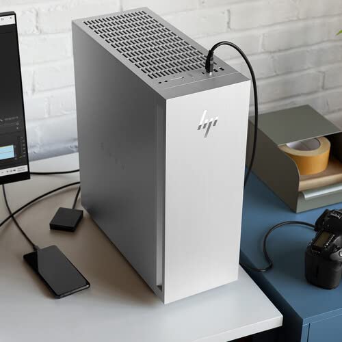 HP Envy Desktop PC 24TB (4TB SSD + 20TB HD) 128GB RAM Win 11 PRO (Intel Core 13th Gen i9-13900K - CPU Turbo Boost to 5.80GHz, 4 TB SSD + 20 TB HD, 128 GB RAM, NVIDIA GeForce RTX) Business Computer