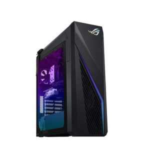 ASUS ROG G16CH (2023) Gaming Desktop PC, 13th Gen Intel® Core™ i7-13700F, NVIDIA® GeForce® RTX 4070, 1TB NVMe™ PCIe® SSD, 16GB DDR4 RAM, Windows 11, G16CH-DB774,Grey