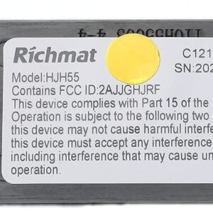 Richmat HJH55 Adjustable Bed Replacement Remote Control