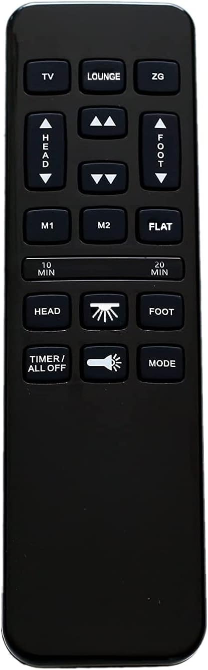 Richmat HJH55 Adjustable Bed Replacement Remote Control