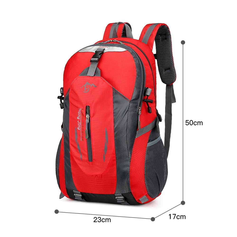 HUIOP hiking backpack 40L, Hiking Backpack 40L Waterproof Lightweight Outdoor Hiking Trekking Daypack Travel Backpack for Men Women