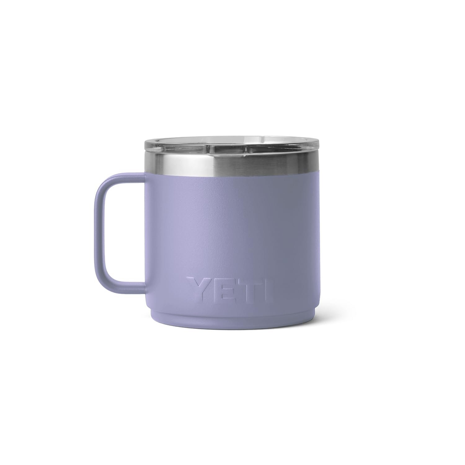 YETI Rambler 14 oz Stackable Mug, Vacuum Insulated, Stainless Steel with MagSlider Lid, Cosmic Lilac