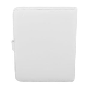 3-inch Photo Album, 256-pocket Waterproof Photo Album for Tickets Business Card (White)