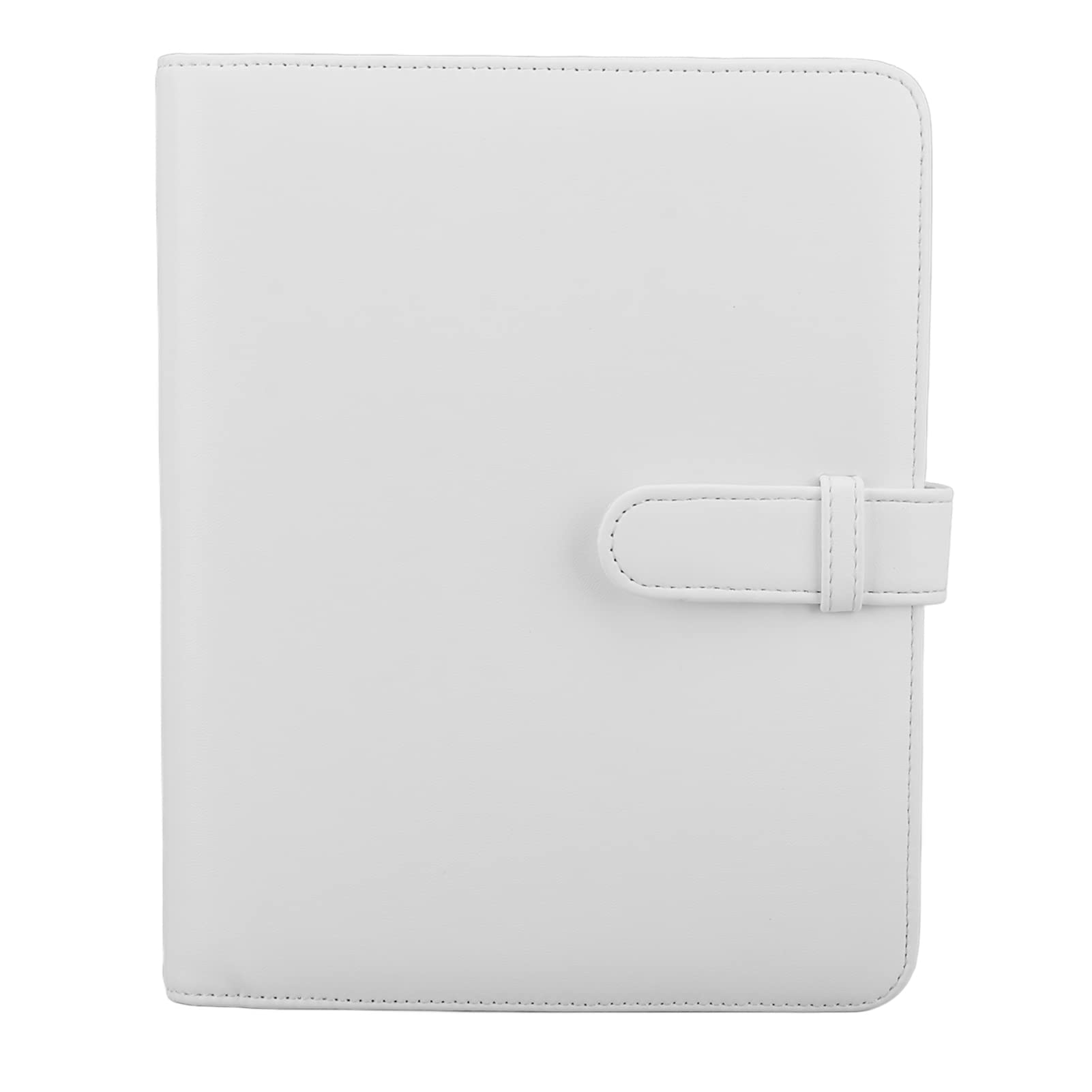 3-inch Photo Album, 256-pocket Waterproof Photo Album for Tickets Business Card (White)