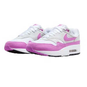 Nike Womens Air Max 1 Neutral Grey/Fuschia Dream DZ2628-001 7.5