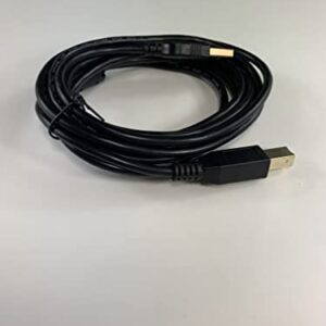 OMNIHIL 8 Feet Long High Speed USB 2.0 Cable Compatible with Epson FX-890II 9-pin Dot Matrix Printer