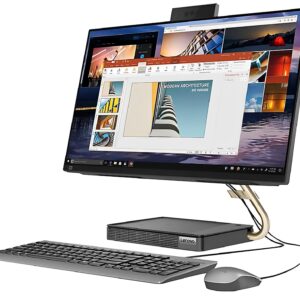 Lenovo IdeaCentre 5i 23.8" FHD Touchscreen All-in-One Desktop Computer - 11th Gen Intel Core i7-11700 8-Core up to 4.9GHz, 16GB RAM, 512GB NVMe SSD, Intel UHD Graphics 750, FHD Webcam, Windows 11 Home