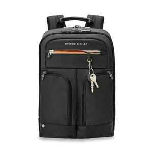 Briggs & Riley HTA, Black, Slim Expandable Backpack