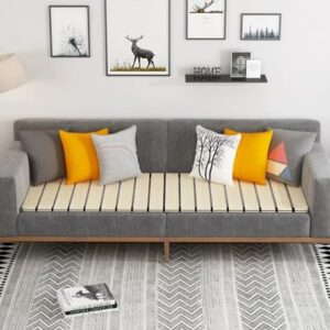 MOGUOBIN Sofa Cushion Support Board,Couch Cushion Support 31.5''x74.8'',Thicken Solid Wood Sofa Support Under Cushions Boards,Under Mattress Support Board,Extend Sofa Life