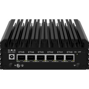 kikusenko firewall micro appliance, 6 ports inter i3 n305 octa core mini pc, inter i226-v 2.5g nic, support aes-ni router pc vpn barebones, 16gb ram 256gb ssd