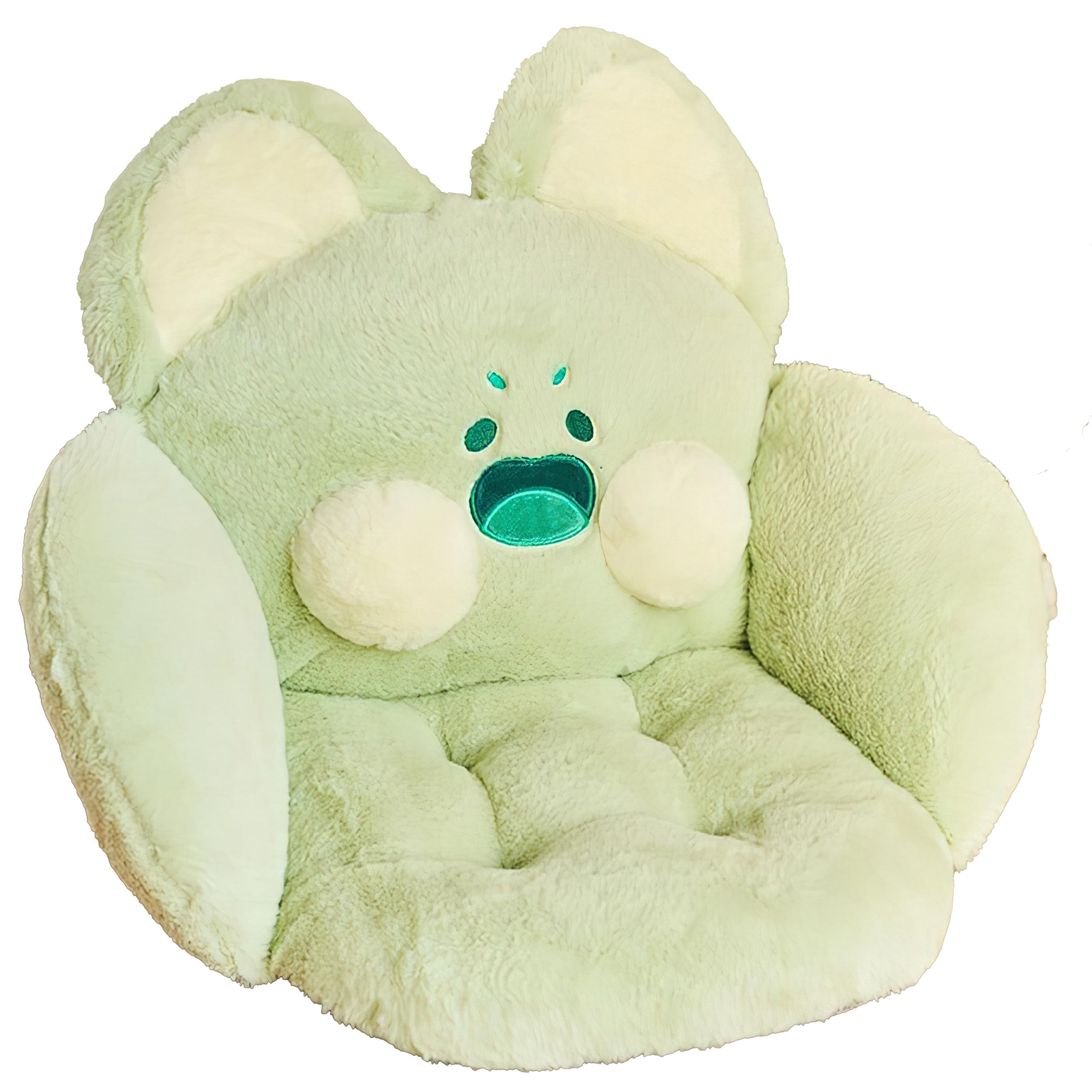 felisun Plush Toddler Couch Filling is as Fluffy as a Bean Bag Chair, Toddler Sofa That Reads is as Cozy as a Rocking Chair, Removable Filler,Machine Washable(Medium Matcha)