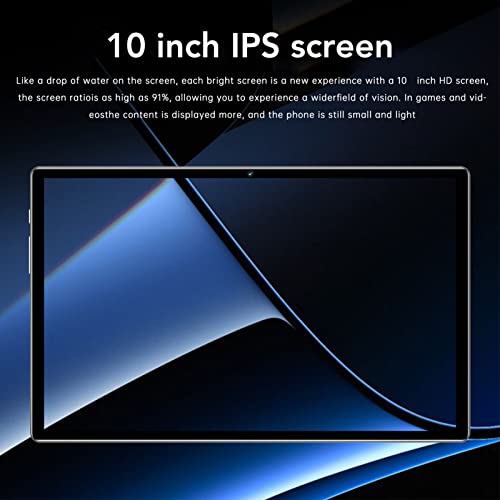 HEEPDD 10 Inch Tablet, Support 4G Network US Plug 100-240V Front 5MP Rear 8MP 4G Calling Tablet Night Reading Mode for Android 11 (US Plug)