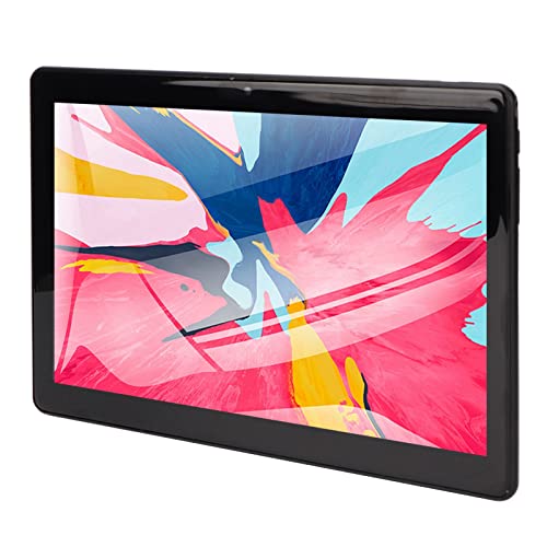 HEEPDD Tablet PC, MT6797 10 Core 6GB 128GB 100-240V Black 10.1 Inch Reading Tablet for Android 10.0 (US Plug)