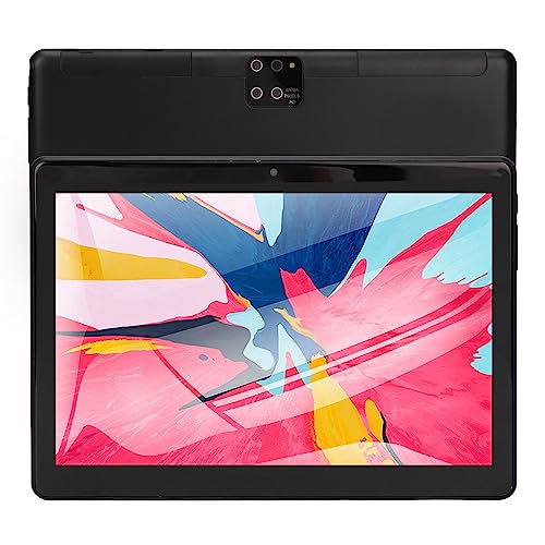 HEEPDD Tablet PC, MT6797 10 Core 6GB 128GB 100-240V Black 10.1 Inch Reading Tablet for Android 10.0 (US Plug)