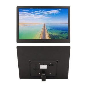 Digital Photo Frame, 100‑240V Digital Photo Album Remote Control for Video (US Plug)