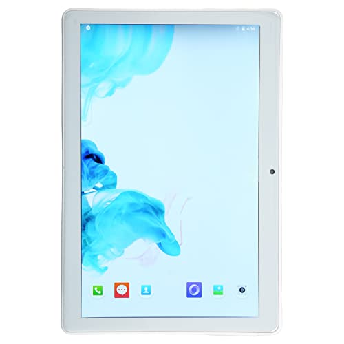 HEEPDD 10.1 Inch Tablet Silver Phone Tablet RAM 4GB 1280x800 ROM 64GB for Traveling (US Plug)