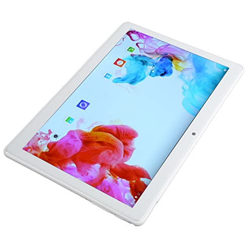 HEEPDD 10.1 Inch Tablet Silver Phone Tablet RAM 4GB 1280x800 ROM 64GB for Traveling (US Plug)