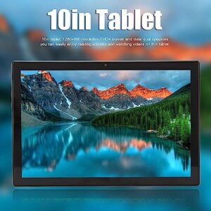 HEEPDD Tablet PC, 100‑240V 5G Dual Band WiFi 4G Calls for Android10 Tablet PC for Students (US Plug)