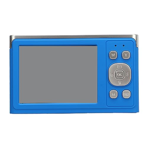 Compact Camera, 50MP Fill Light Portable Digital Camera, 2.88 Inch HD IPS Screen, 16X Zoom AntiShake for Travel (Blue)