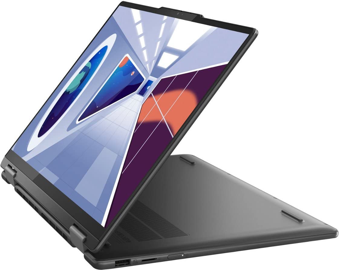 Lenovo Yoga 7i 2-in-1 Laptop, Intel 10-Core i5-1335U, 14" 2.2K IPS Touchscreen, Intel Iris Xe Graphics, 8GB LPDDR5 1TB SSD, Backlit Keyboard, Fingerprint, Thunderbolt 4, Wi-Fi 6E, Win11 Pro