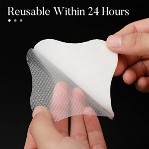 40 Pieces Soothing Gel Pads Hydrogel Reusable Nipple Pads Breastfeeding Essentials Nursing Pads Breast Pads Cooling Relief for Moms Sore Nipples from Pumping or Nursing