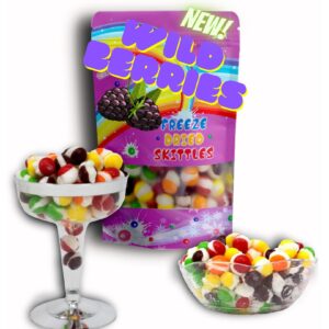 wild berries freeze dried candy skittles bulk frozen snacks sour wildberry 8oz extra large party giant size freezedried treat dehydrated