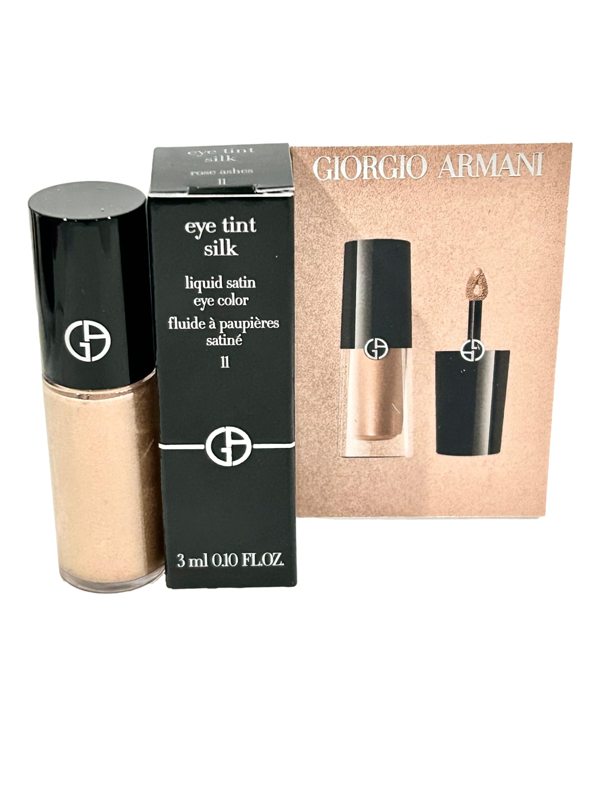 GIORGIO ARMANI MINI Eye Tint Silk Liquid Satin Eye Color # 11-3 ml / 0.10 FL oz (Small)