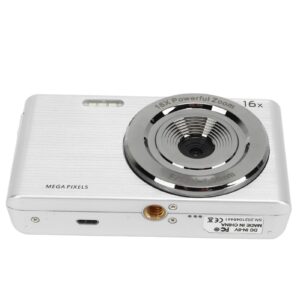 44MP Digital Camera 1080P 16X Zoom, 2.4 Inch Screen, Rechargeable, Support 128GB, Light and Portable