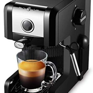 ROLTIN Coffee Machine Espresso Coffee Machine Maker 20 Bar, Capuccino, Frothing Milk Foam, 1250W,Steam Nozzle Capacity 0.97L Removable Drip Tray Compatible with Preparing Drinks