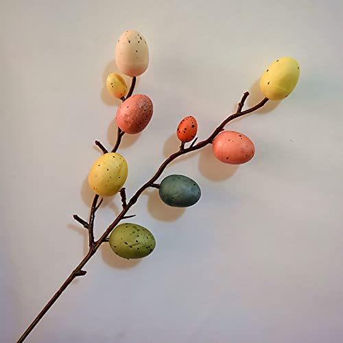 Egg Decorations DIY Egg Skewers Home Arrangement Flower Vases Decoration Mall Set Decorations Christmas Decorations Ball (Yellow, One Size)