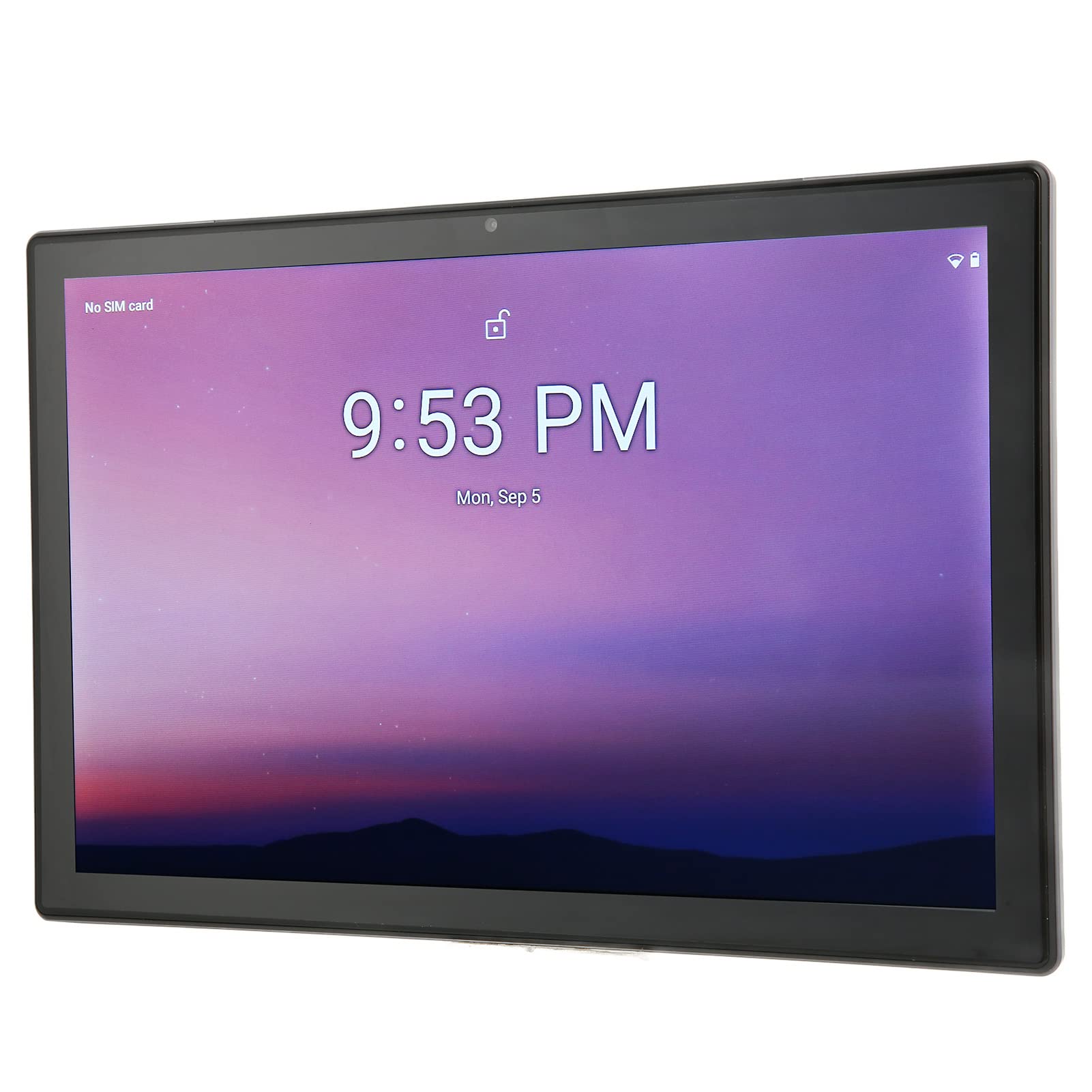 Airshi 10.1 Inch Tablet Octa Core Dual SIM Dual Standby 100‑240V Dark Gray 4G LTE Tablet for Study (US Plug)