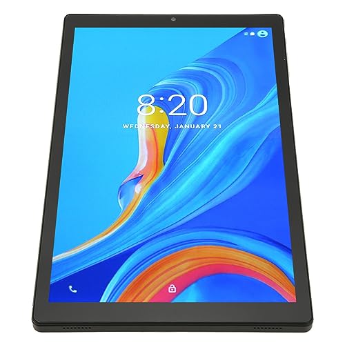 HD Tablet, 1960x1080 Dual Speakers 8800mAh 6GB 128GB 5GWiFi 2 in 1 Tablet for Study (US Plug)