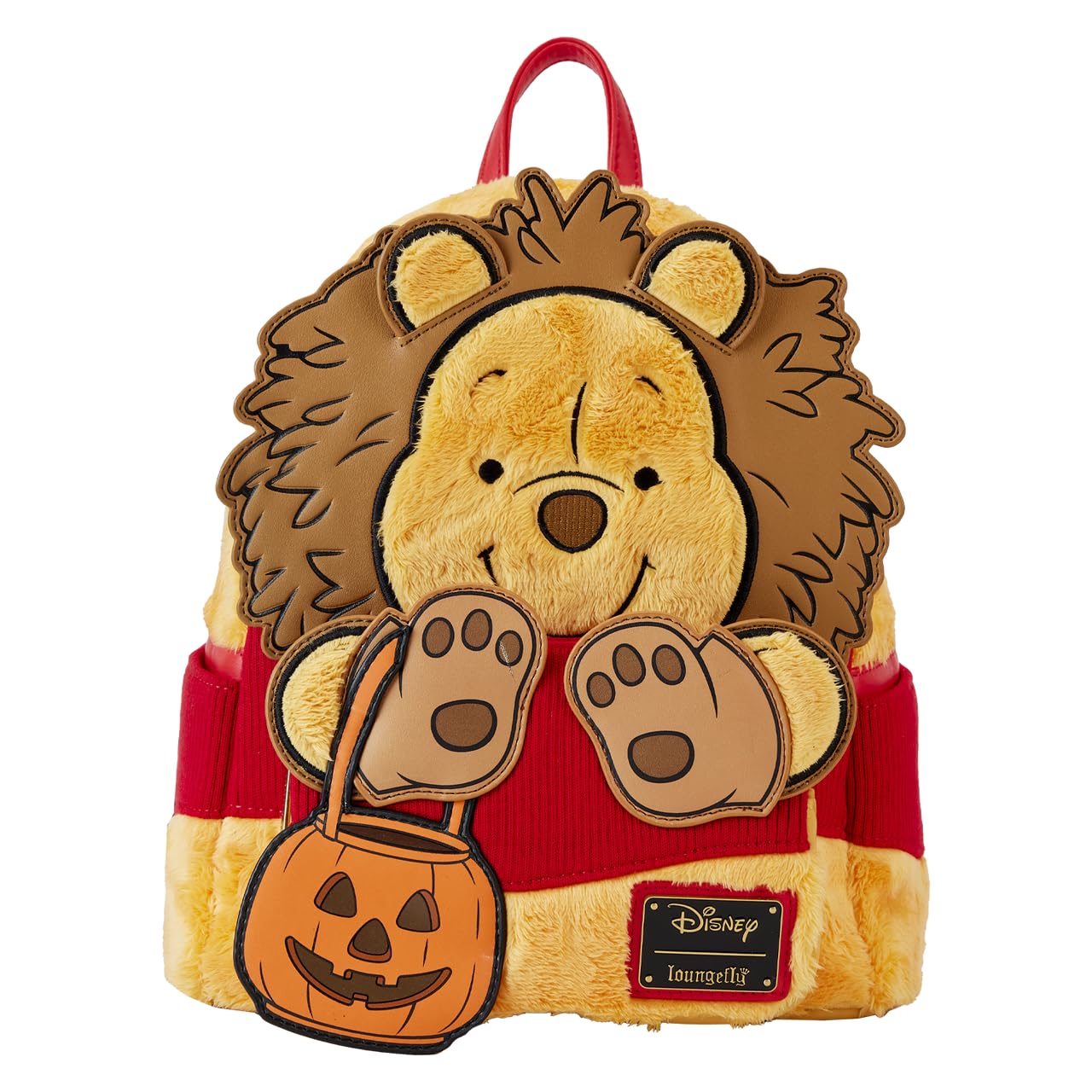 Loungefly Disney Winnie the Pooh Halloween Costume Plush Cosplay Mini Backpack