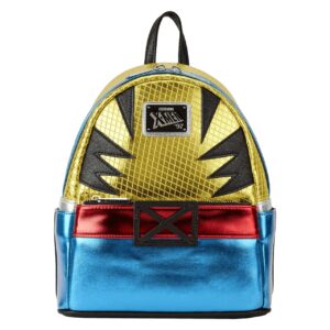 marvel metallic x-men wolverine cosplay mini backpack