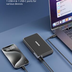 evatronic Portable Charger, 30000mAh Portable Laptop Charger 65W Fast Charging Battery Pack, USB C Power Bank for Vision Pro MacBook, Dell, iPad Pro, iPhone 15/14 Pro Max, Galaxy, Steam Deck and More