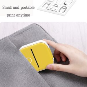 Printago - Mini Pocket Printer, Print Pod, Wireless Inkless Mini Printer, 2023 New Portable Instantly Sticker Printer, Mini Photo Printer With Paper, Inkless Printer, DIY Scrapbook (2*printer paper)