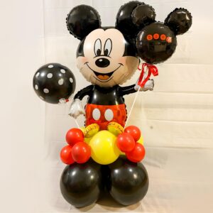 45 Inch Giant Mickey Balloons and Minnie Balloons, Mickey Minnie Birthday Party Supplies Cartoon Mouse Party Decorative