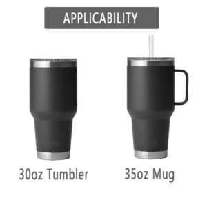 Tumbler Lids Design for YETI Rambler 35 oz,for 30 oz zark Trail,Old Style Rtic Replacement Lids