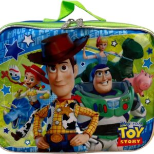 Ruz Group Kid's Licensed 16 Inch Backpack With Removable Lunch Box Set (Toy story)