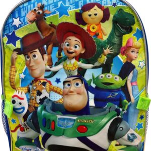 Ruz Group Kid's Licensed 16 Inch Backpack With Removable Lunch Box Set (Toy story)