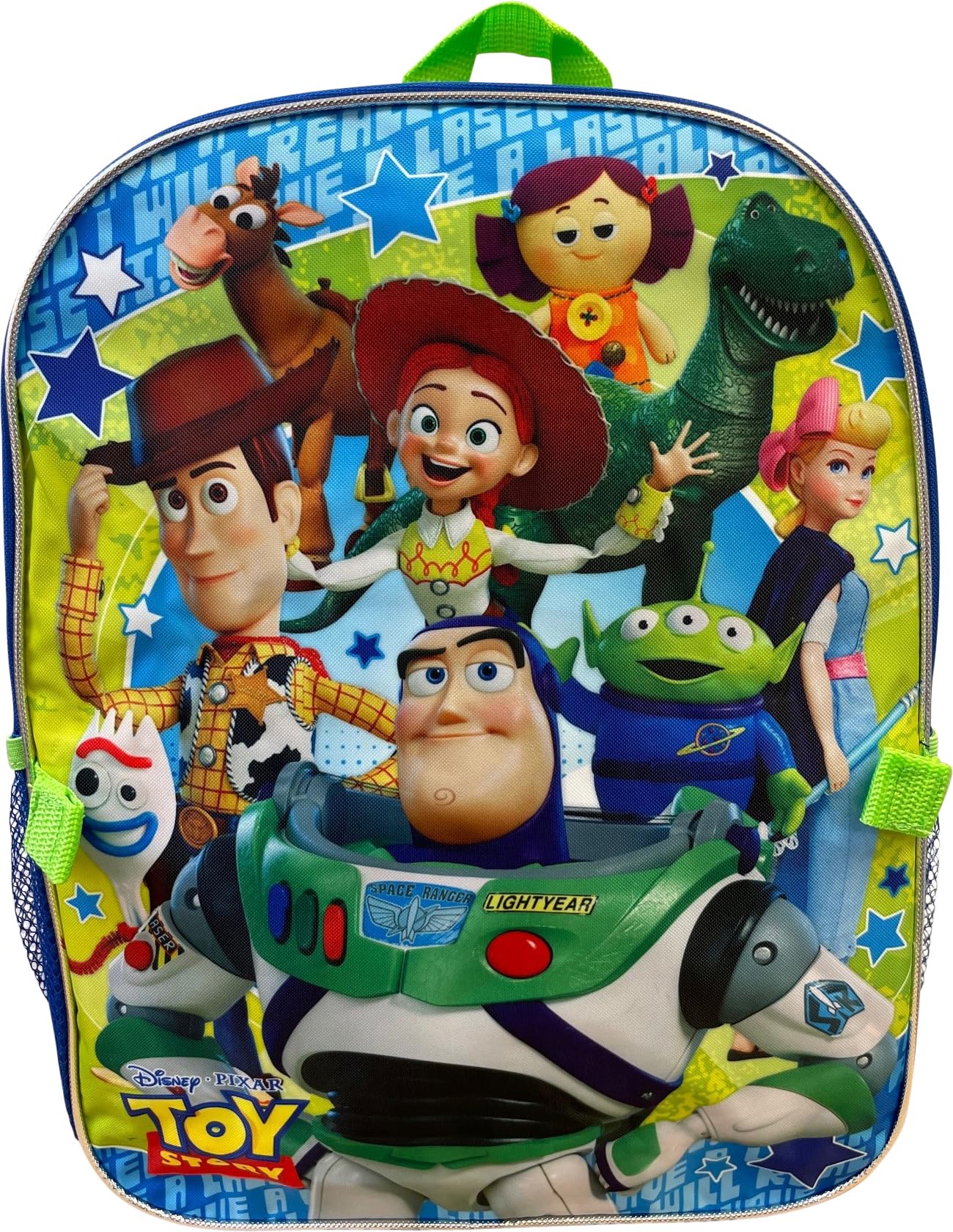 Ruz Group Kid's Licensed 16 Inch Backpack With Removable Lunch Box Set (Toy story)