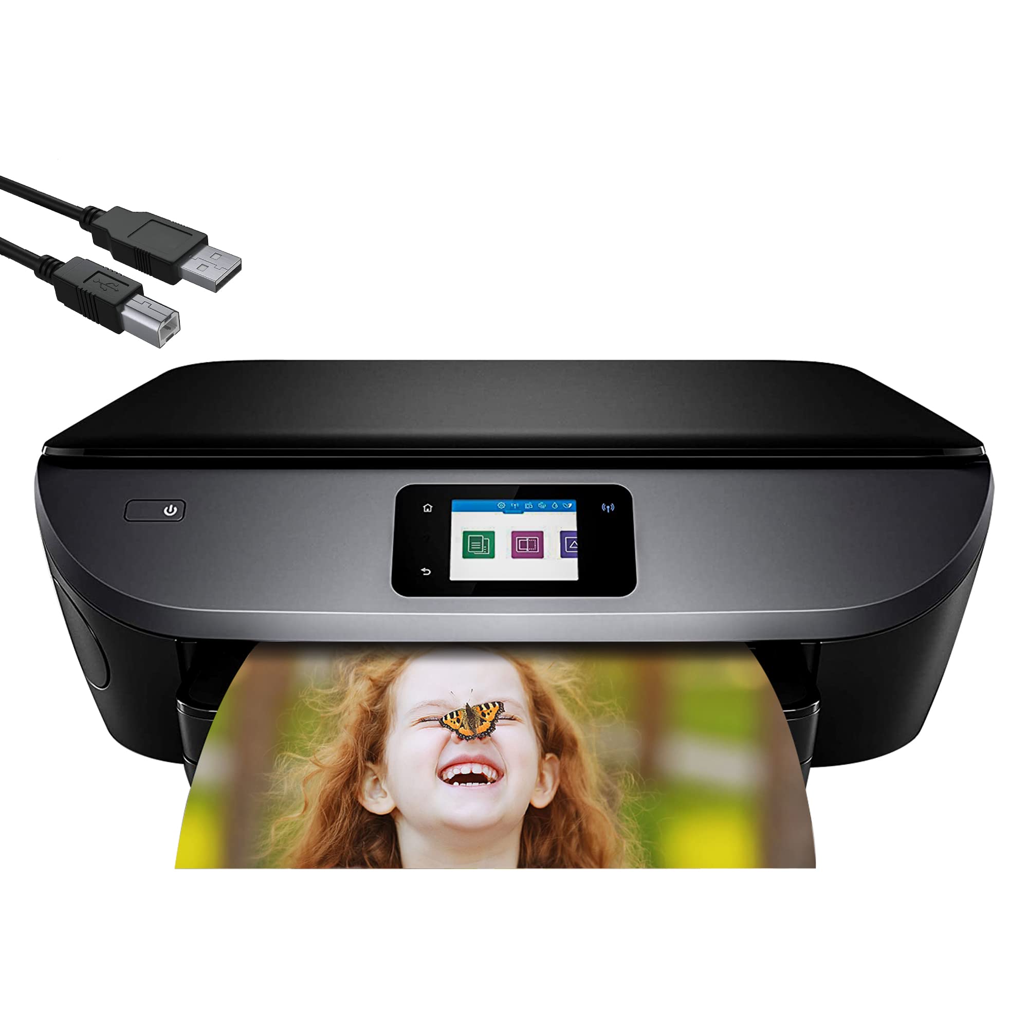 for HP Envy Photo 7155 All-in-One Printer, Used-Like New Printer (Cartridge not Included)