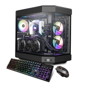 ibuypower - y60 gaming desktop – amd ryzen 9 7900x – 32gb ddr5 memory – nvidia geforce rtx 4070ti 12gb – 1tb ssd - black - windows 11