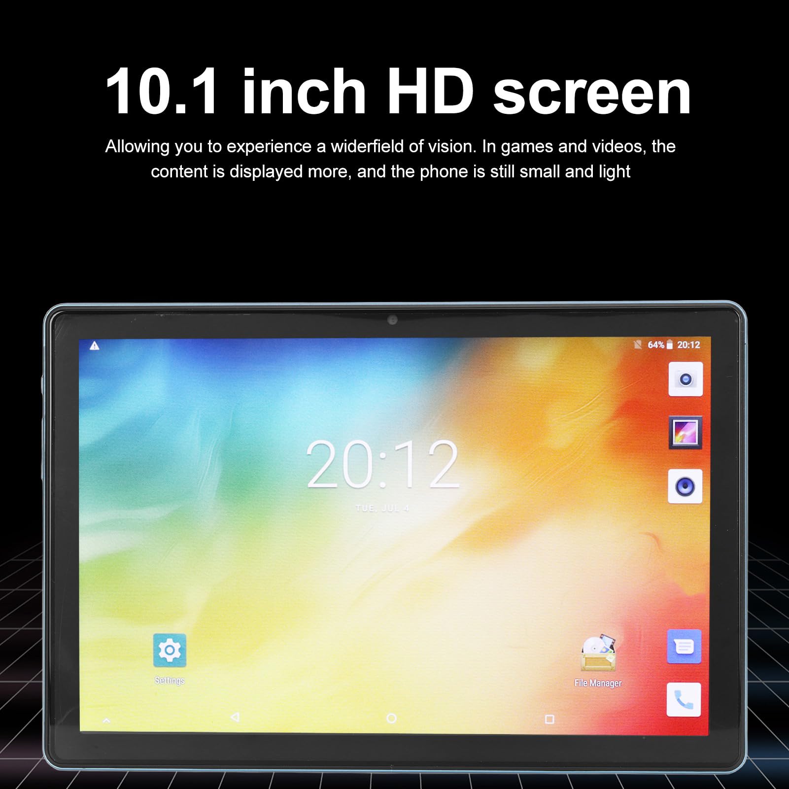 Tablet for Android 12, Tablet 100 to 240V 4G LTE 5G WiFi 10 Core CPU for Home for School (#3)