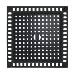 windaly shower drain cover hair catcher, shower drain hair catcher, black matte square drain cover for catching hair, suitable for bathroom floors, balconies, bathtubs, kitchen drains