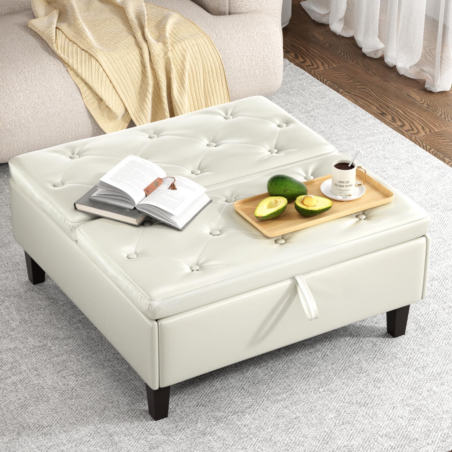 VOWNER Storage Ottoman