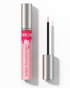 +1herolabs lash serum based on botanical formula, lash essential serum for nourishing brows & lashes(5ml, 5-month supply)